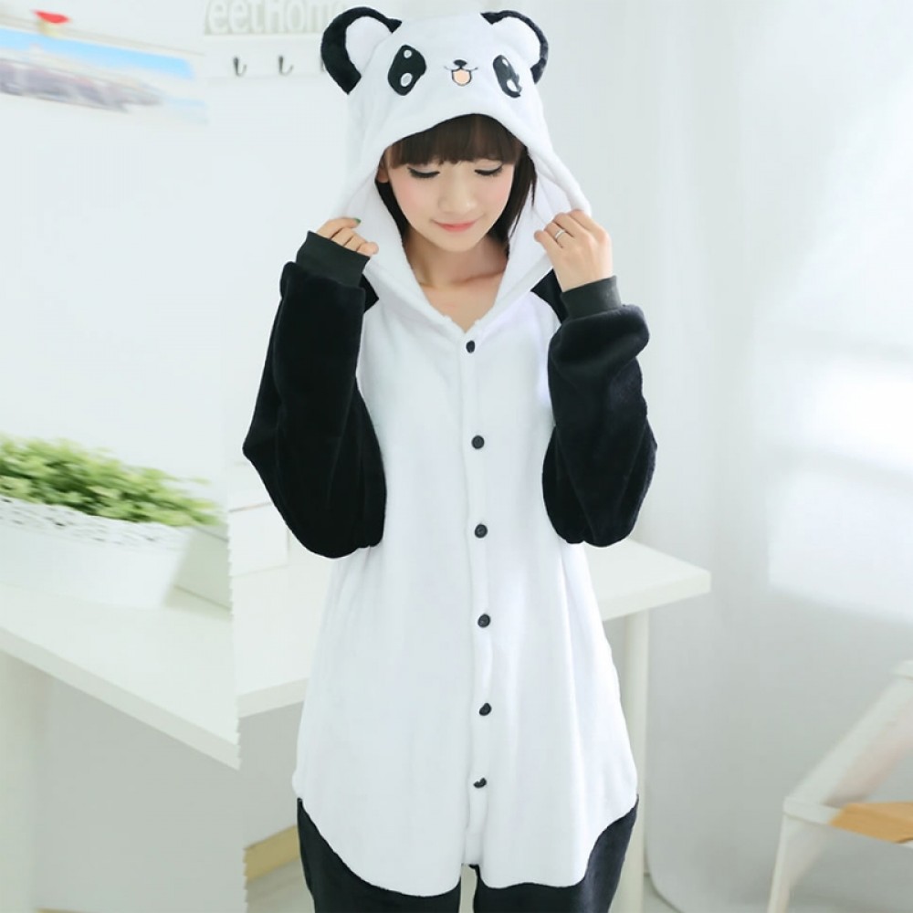 Happy Panda Adult Animal Onesie Pajamas In Stock, Fast Delivery