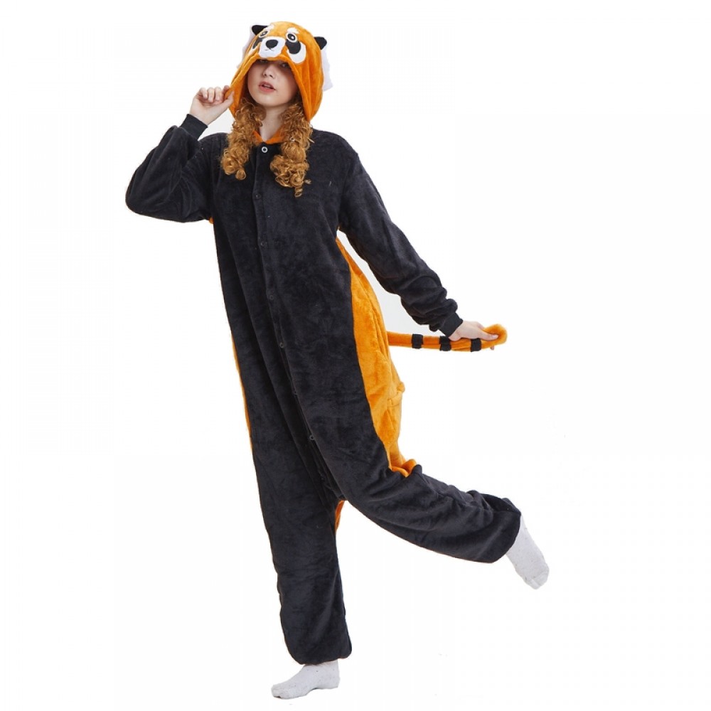 Red Panda Onesie Pajamas For Adult Fast Shipping Worldwide
