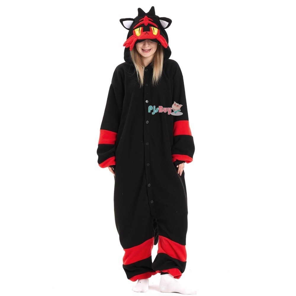 Litten Onesie for Adult Cute Easy Halloween Costume Party Outfit - Pjsbuy