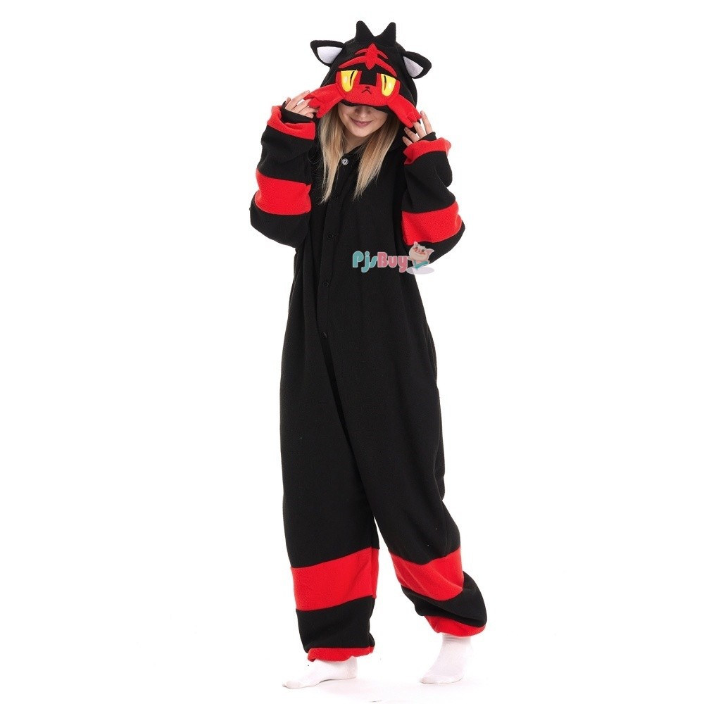 Litten Onesie for Adult Cute Easy Halloween Costume Party Outfit - Pjsbuy