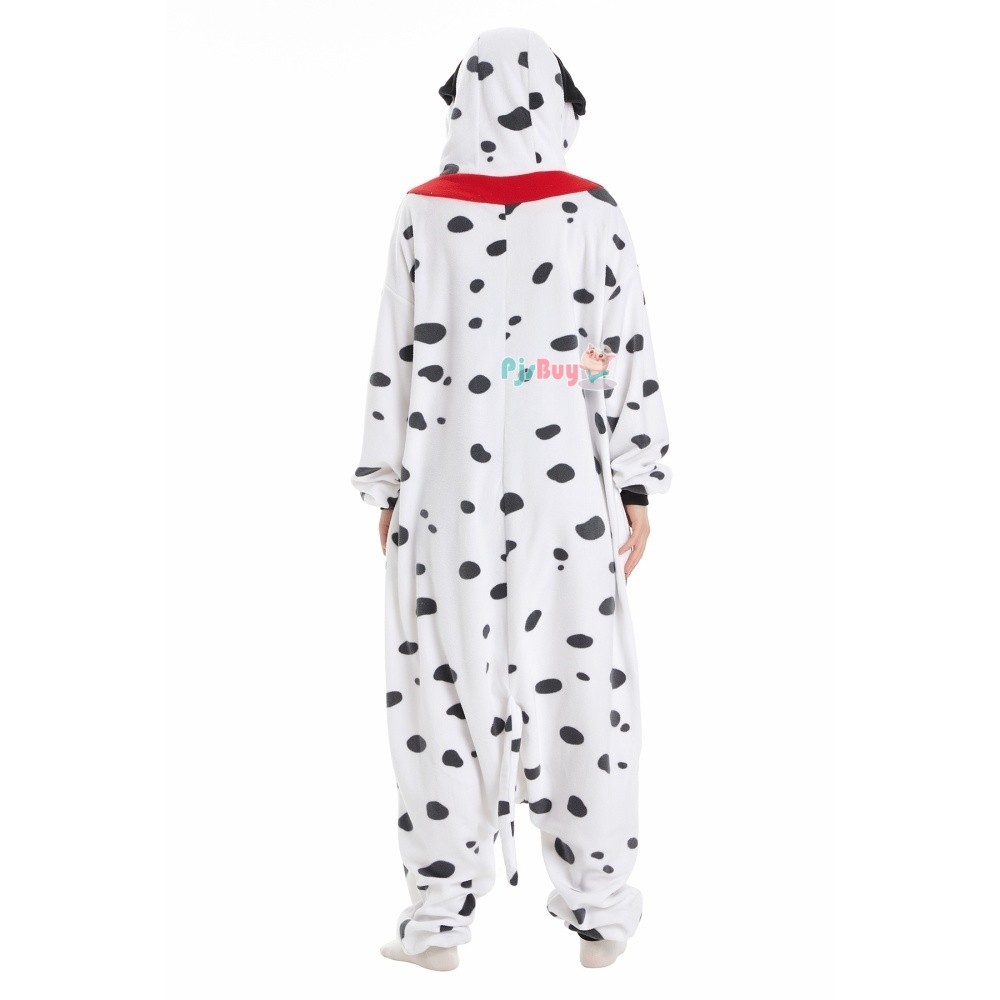 Dalmatiandog Onesie for Human Cute Halloween Costume Party Outfit - Pjsbuy