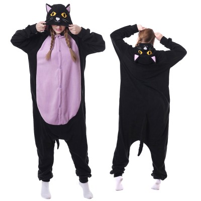 Cheshire Cat Onesie Pajamas for Adult Animal Onesies Cosplay Halloween ...
